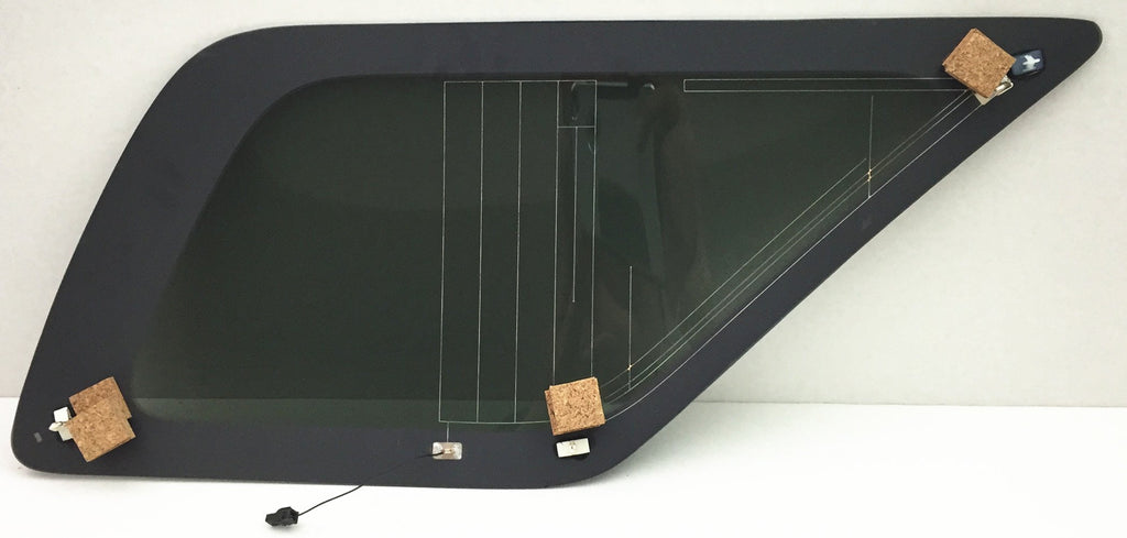 Driver Left Side Rear Quarter Glass Quarter Window W/Antenna Style Com ...